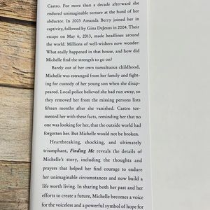 Other | Finding Me Book By Michelle Knight | Poshmark